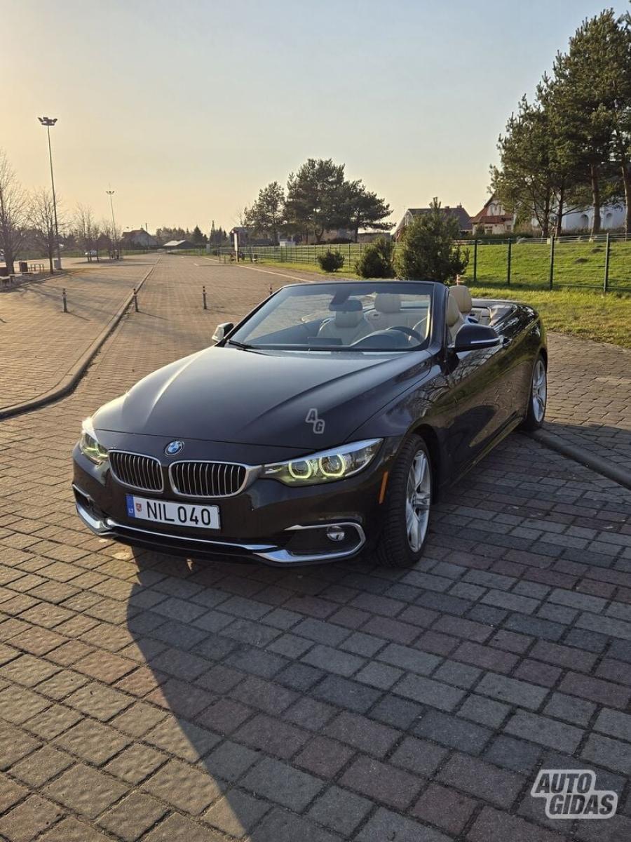 Melns BMW 430 2018 Viļņa, ar dzinēja tilpumu 2.00 L un nobraukumu 208 tūkst. km par 13999 €, foto 1 vietnē AUTOMOTO.COM.LV