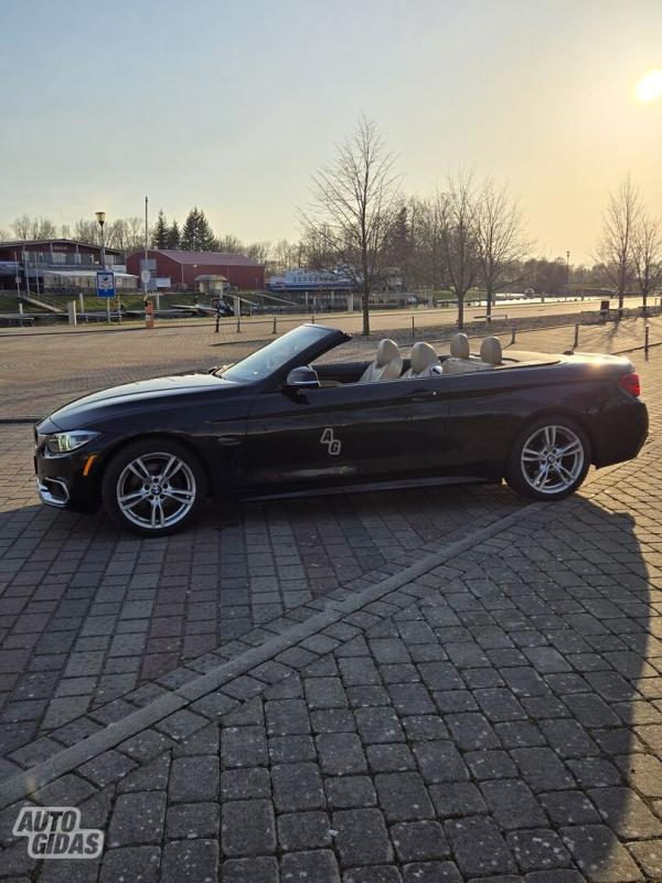 Black BMW 430 2018 in Vilnius, with an engine capacity of 2.00 L and mileage of 208 thousand km for 13999 €, photo 3 on AUTOMOTO.COM.LV