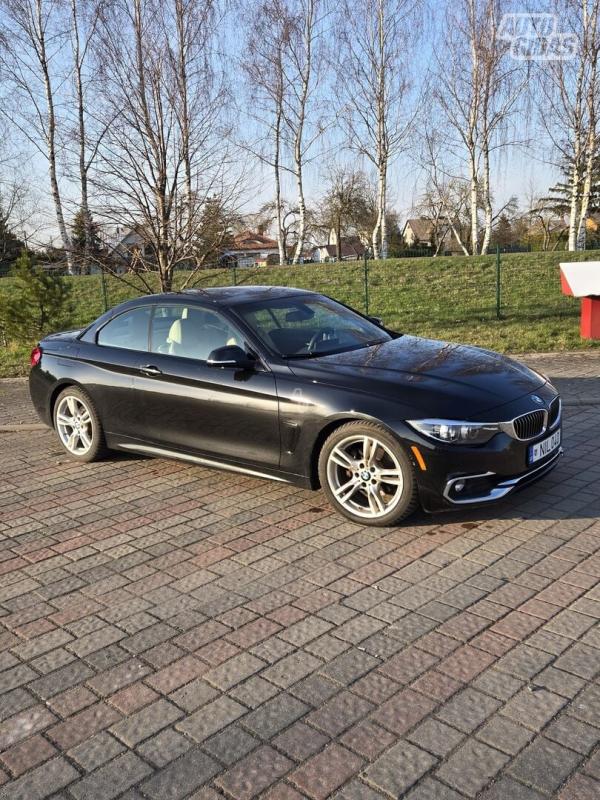 Black BMW 430 2018 in Vilnius, with an engine capacity of 2.00 L and mileage of 208 thousand km for 13999 €, photo 5 on AUTOMOTO.COM.LV