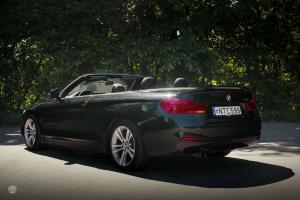 Black BMW 430 2018 in Kaunas, with an engine capacity of 2.00 L and mileage of 162 thousand km for 18300 €, photo 3 on AUTOMOTO.COM.LV