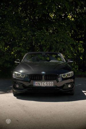 Black BMW 430 2018 in Kaunas, with an engine capacity of 2.00 L and mileage of 162 thousand km for 18300 €, photo 4 on AUTOMOTO.COM.LV