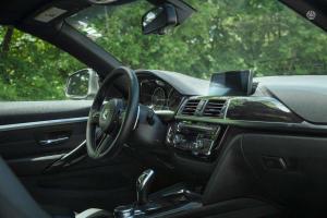 Black BMW 430 2018 in Kaunas, with an engine capacity of 2.00 L and mileage of 162 thousand km for 18300 €, photo 14 on AUTOMOTO.COM.LV
