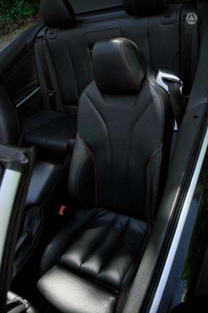 Black BMW 430 2018 in Kaunas, with an engine capacity of 2.00 L and mileage of 162 thousand km for 18300 €, photo 17 on AUTOMOTO.COM.LV