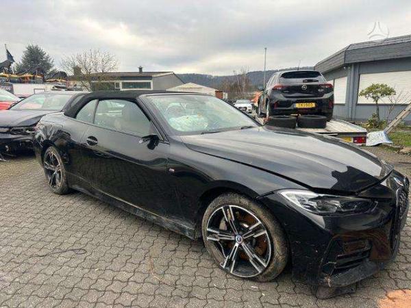 Melns BMW 430 2022 Panevēža, ar dzinēja tilpumu 2.99 L un nobraukumu 60 tūkst. km par 18300 €, foto 2 vietnē AUTOMOTO.COM.LV