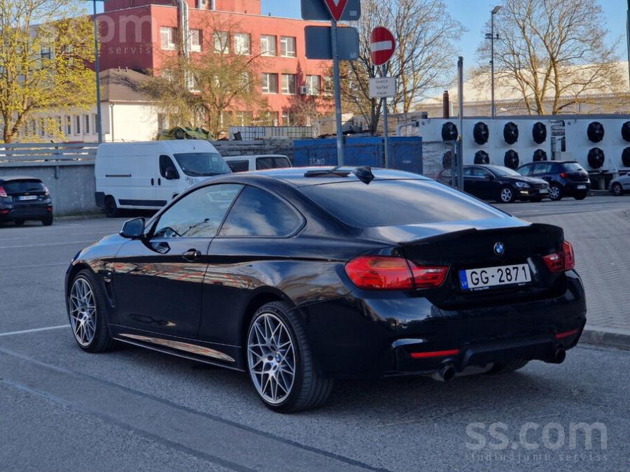 Melns BMW 430 2014 Rīga, ar dzinēja tilpumu 3.00 L un nobraukumu 208 tūkst. km par 16500 €, foto 16 vietnē AUTOMOTO.COM.LV