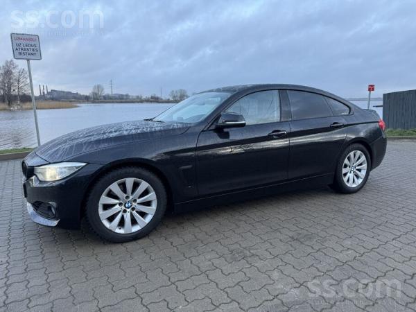 Black BMW 430 2015 in Liepaja, with an engine capacity of 3.00 L and mileage of 282 thousand km for 12490 €, photo 1 on AUTOMOTO.COM.LV