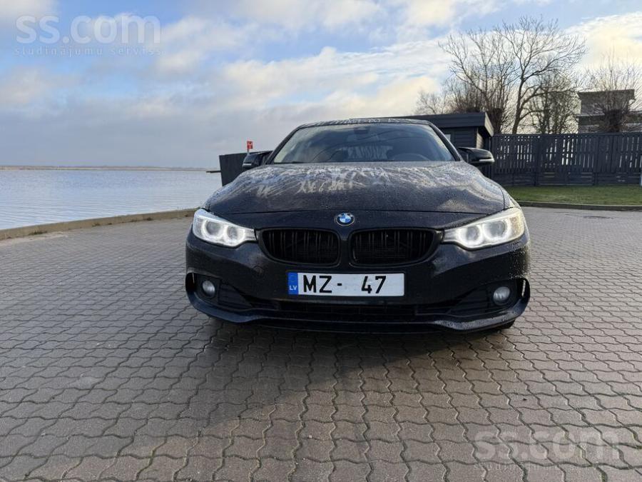 Black BMW 430 2015 in Liepaja, with an engine capacity of 3.00 L and mileage of 282 thousand km for 12490 €, photo 2 on AUTOMOTO.COM.LV