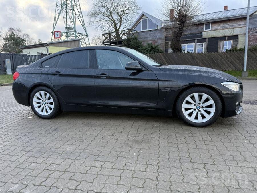 Black BMW 430 2015 in Liepaja, with an engine capacity of 3.00 L and mileage of 282 thousand km for 12490 €, photo 3 on AUTOMOTO.COM.LV