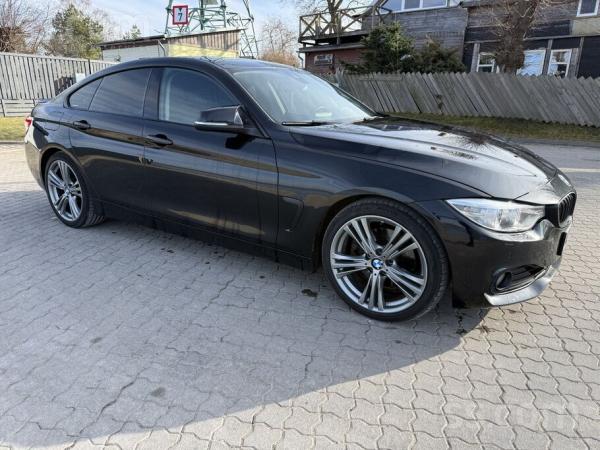 Black BMW 430 2015 in Liepaja, with an engine capacity of 3.00 L and mileage of 287 thousand km for 11990 €, photo 3 on AUTOMOTO.COM.LV