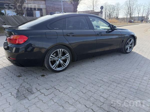 Black BMW 430 2015 in Liepaja, with an engine capacity of 3.00 L and mileage of 287 thousand km for 11990 €, photo 4 on AUTOMOTO.COM.LV
