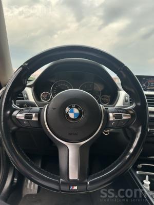 Black BMW 430 2015 in Riga, with an engine capacity of 3.00 L and mileage of 284 thousand km for 13499 €, photo 9 on AUTOMOTO.COM.LV