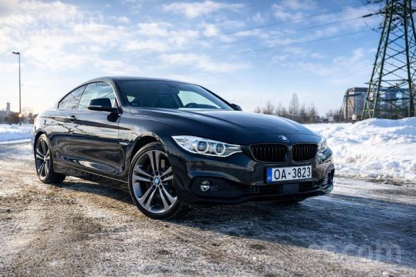 Melns BMW 430 2016 Rīga, ar dzinēja tilpumu 3.00 L un nobraukumu 0 tūkst. km par 16900 €, foto 1 vietnē AUTOMOTO.COM.LV