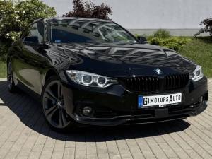 Black BMW 430 2016 in Riga, with an engine capacity of 3.00 L and mileage of 183 thousand km for 19900 €, photo 4 on AUTOMOTO.COM.LV