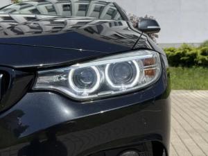 Black BMW 430 2016 in Riga, with an engine capacity of 3.00 L and mileage of 183 thousand km for 19900 €, photo 5 on AUTOMOTO.COM.LV
