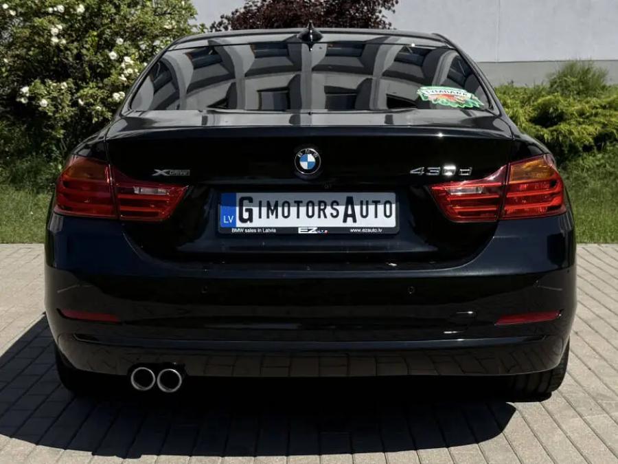 Black BMW 430 2016 in Riga, with an engine capacity of 3.00 L and mileage of 183 thousand km for 19900 €, photo 8 on AUTOMOTO.COM.LV