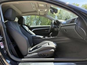 Black BMW 430 2016 in Riga, with an engine capacity of 3.00 L and mileage of 183 thousand km for 19900 €, photo 12 on AUTOMOTO.COM.LV