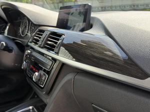 Black BMW 430 2016 in Riga, with an engine capacity of 3.00 L and mileage of 183 thousand km for 19900 €, photo 14 on AUTOMOTO.COM.LV