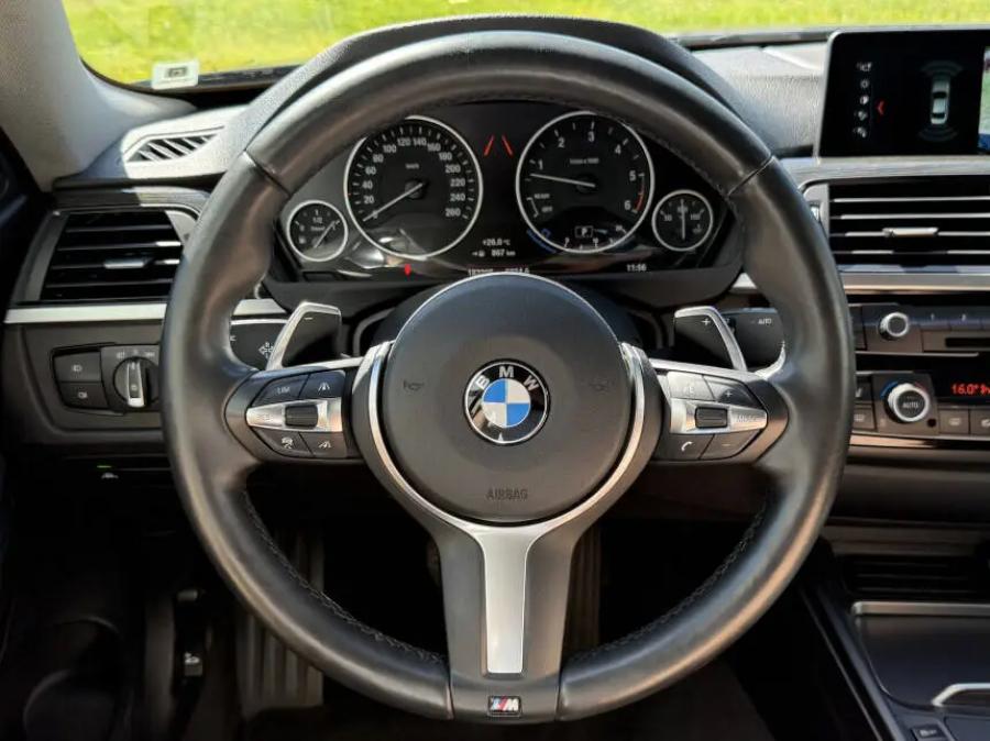Black BMW 430 2016 in Riga, with an engine capacity of 3.00 L and mileage of 183 thousand km for 19900 €, photo 23 on AUTOMOTO.COM.LV
