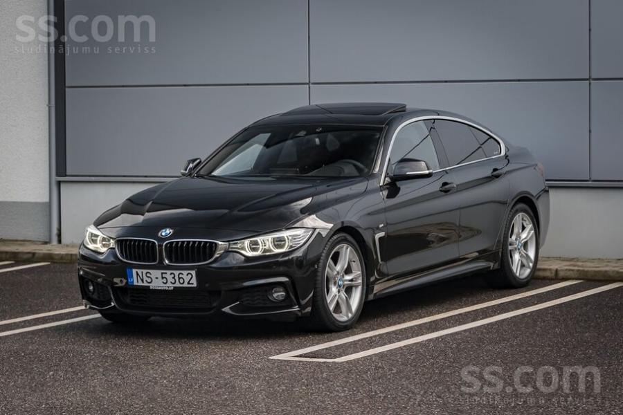 Melns BMW 430 2016 Rīga, ar dzinēja tilpumu 3.00 L un nobraukumu 293 tūkst. km par 15950 €, foto 1 vietnē AUTOMOTO.COM.LV