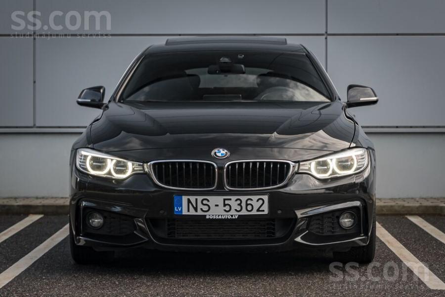 Melns BMW 430 2016 Rīga, ar dzinēja tilpumu 3.00 L un nobraukumu 293 tūkst. km par 15950 €, foto 3 vietnē AUTOMOTO.COM.LV
