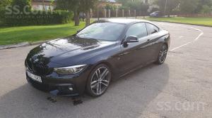 Black BMW 430 2018 in Riga, with an engine capacity of 2.00 L and mileage of 46 thousand km for 32000 €, photo 3 on AUTOMOTO.COM.LV
