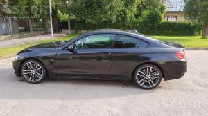 Black BMW 430 2018 in Riga, with an engine capacity of 2.00 L and mileage of 46 thousand km for 32000 €, photo 4 on AUTOMOTO.COM.LV