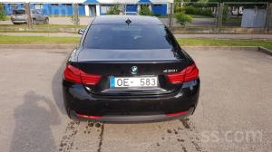 Black BMW 430 2018 in Riga, with an engine capacity of 2.00 L and mileage of 46 thousand km for 32000 €, photo 6 on AUTOMOTO.COM.LV
