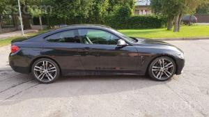 Black BMW 430 2018 in Riga, with an engine capacity of 2.00 L and mileage of 46 thousand km for 32000 €, photo 8 on AUTOMOTO.COM.LV