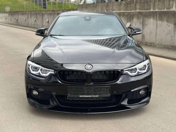 Black BMW 430 2020 in Vilnius, with an engine capacity of 2.00 L and mileage of 80 thousand km for 23300 €, photo 3 on AUTOMOTO.COM.LV