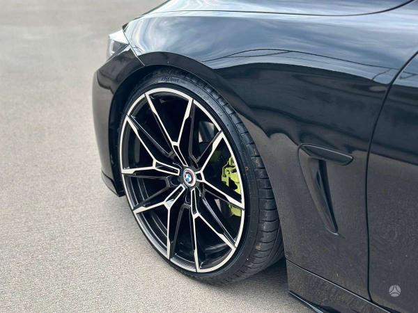 Black BMW 430 2020 in Vilnius, with an engine capacity of 2.00 L and mileage of 80 thousand km for 23300 €, photo 4 on AUTOMOTO.COM.LV