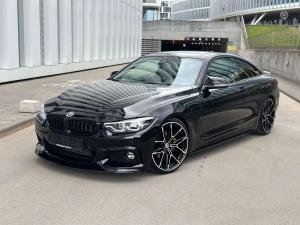 Black BMW 430 2020 in Vilnius, with an engine capacity of 2.00 L and mileage of 80 thousand km for 23300 €, photo 6 on AUTOMOTO.COM.LV