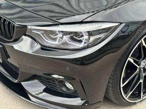 Black BMW 430 2020 in Vilnius, with an engine capacity of 2.00 L and mileage of 80 thousand km for 23300 €, photo 7 on AUTOMOTO.COM.LV