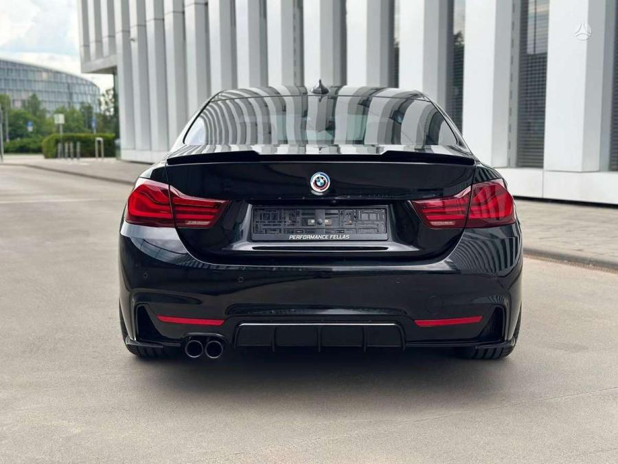 Black BMW 430 2020 in Vilnius, with an engine capacity of 2.00 L and mileage of 80 thousand km for 23300 €, photo 10 on AUTOMOTO.COM.LV