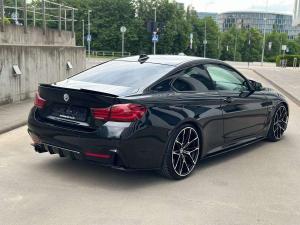 Black BMW 430 2020 in Vilnius, with an engine capacity of 2.00 L and mileage of 80 thousand km for 23300 €, photo 12 on AUTOMOTO.COM.LV