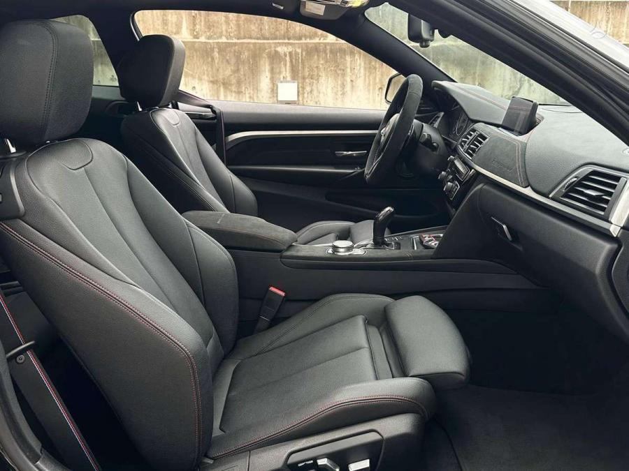 Black BMW 430 2020 in Vilnius, with an engine capacity of 2.00 L and mileage of 80 thousand km for 23300 €, photo 15 on AUTOMOTO.COM.LV