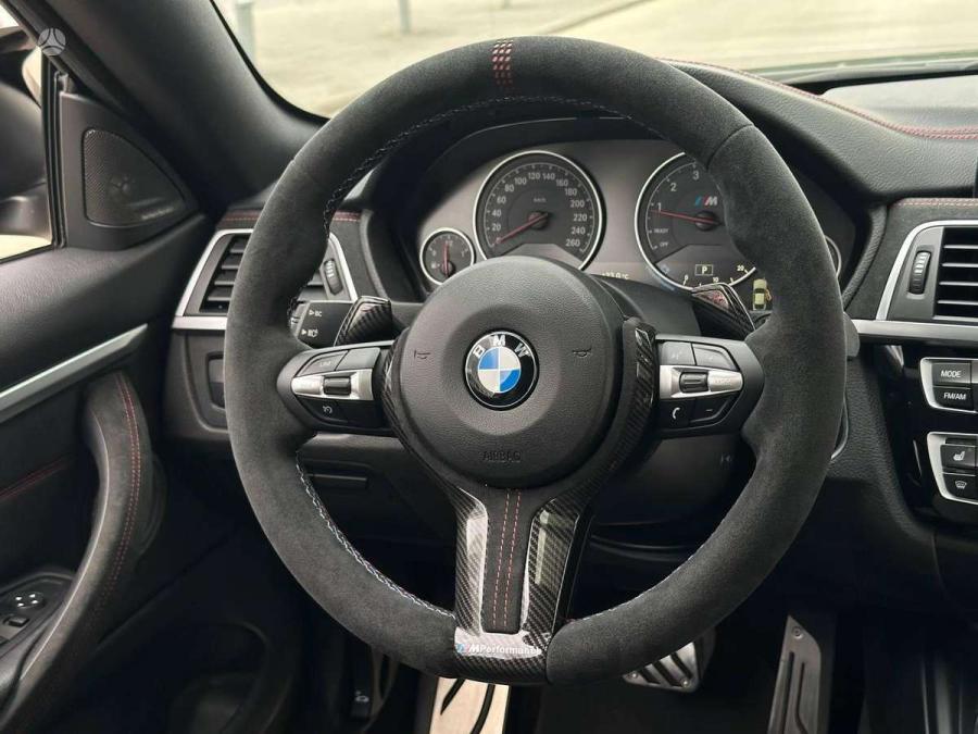 Black BMW 430 2020 in Vilnius, with an engine capacity of 2.00 L and mileage of 80 thousand km for 23300 €, photo 16 on AUTOMOTO.COM.LV
