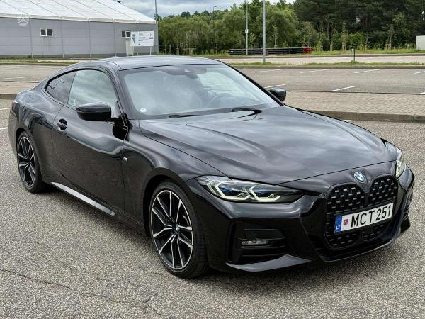 Melns BMW 430 2021 Viļņa, ar dzinēja tilpumu 2.00 L un nobraukumu 50 tūkst. km par 36000 €, foto 1 vietnē AUTOMOTO.COM.LV