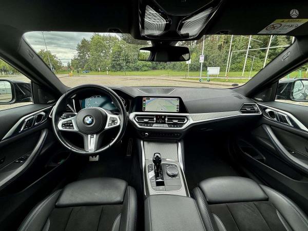 Melns BMW 430 2021 Viļņa, ar dzinēja tilpumu 2.00 L un nobraukumu 50 tūkst. km par 36000 €, foto 6 vietnē AUTOMOTO.COM.LV