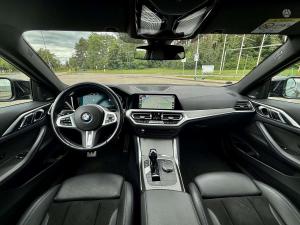 Black BMW 430 2021 in Vilnius, with an engine capacity of 2.00 L and mileage of 50 thousand km for 36000 €, photo 7 on AUTOMOTO.COM.LV