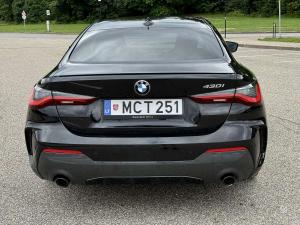 Black BMW 430 2021 in Vilnius, with an engine capacity of 2.00 L and mileage of 50 thousand km for 36000 €, photo 9 on AUTOMOTO.COM.LV