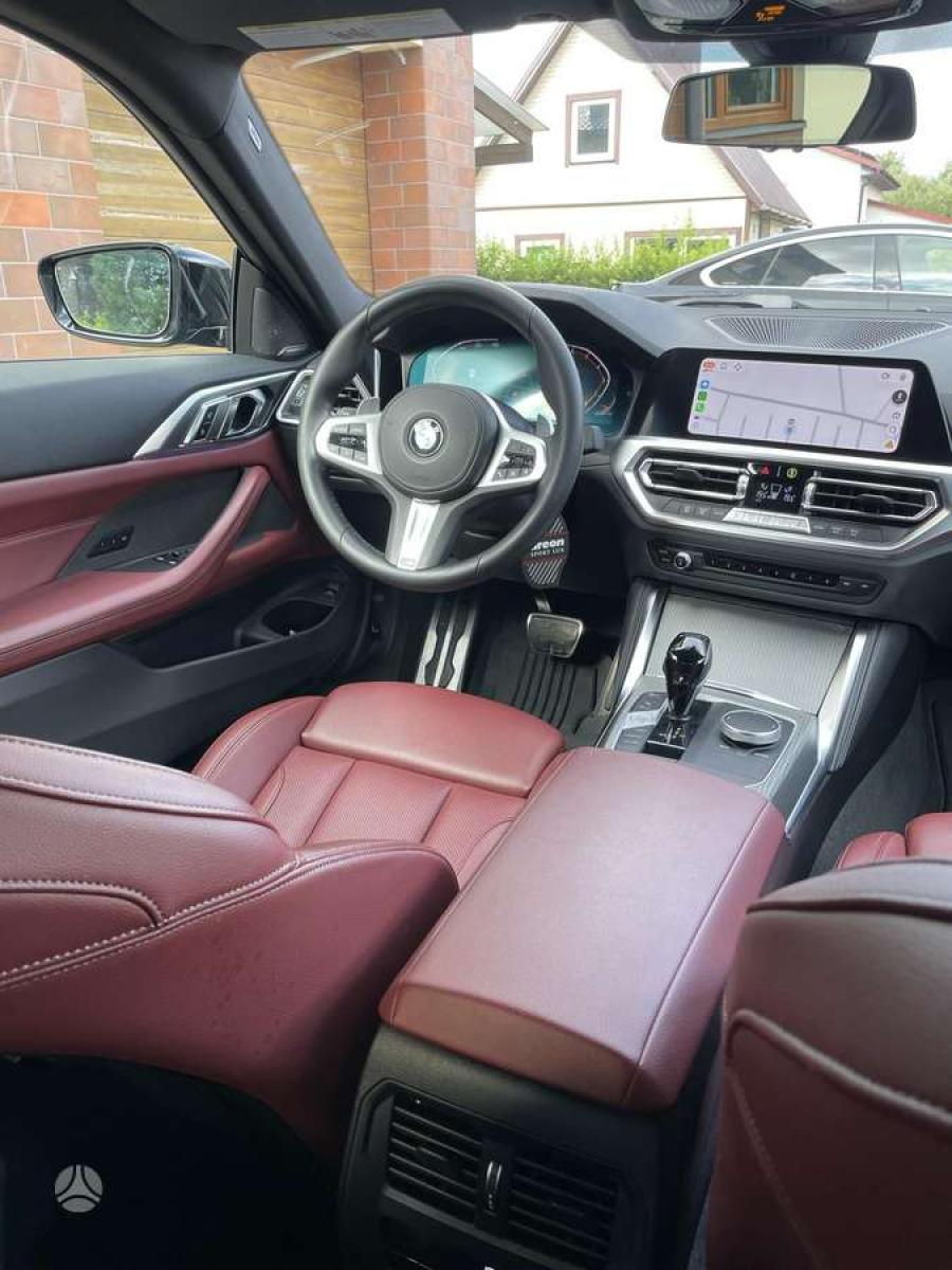 Melns BMW 430 2022 Panevēža, ar dzinēja tilpumu 2.00 L un nobraukumu 51 tūkst. km par 29900 €, foto 29 vietnē AUTOMOTO.COM.LV