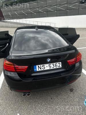 Black BMW 430 2016 in Riga, with an engine capacity of 3.00 L and mileage of 292 thousand km for 18000 €, photo 4 on AUTOMOTO.COM.LV