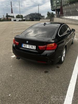 Black BMW 430 2016 in Riga, with an engine capacity of 3.00 L and mileage of 292 thousand km for 18000 €, photo 6 on AUTOMOTO.COM.LV