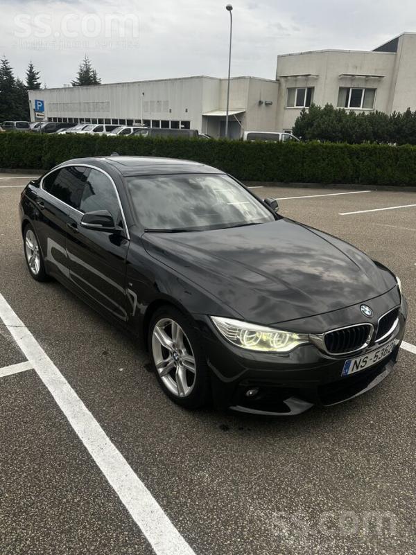 Black BMW 430 2016 in Riga, with an engine capacity of 3.00 L and mileage of 292 thousand km for 18000 €, photo 8 on AUTOMOTO.COM.LV