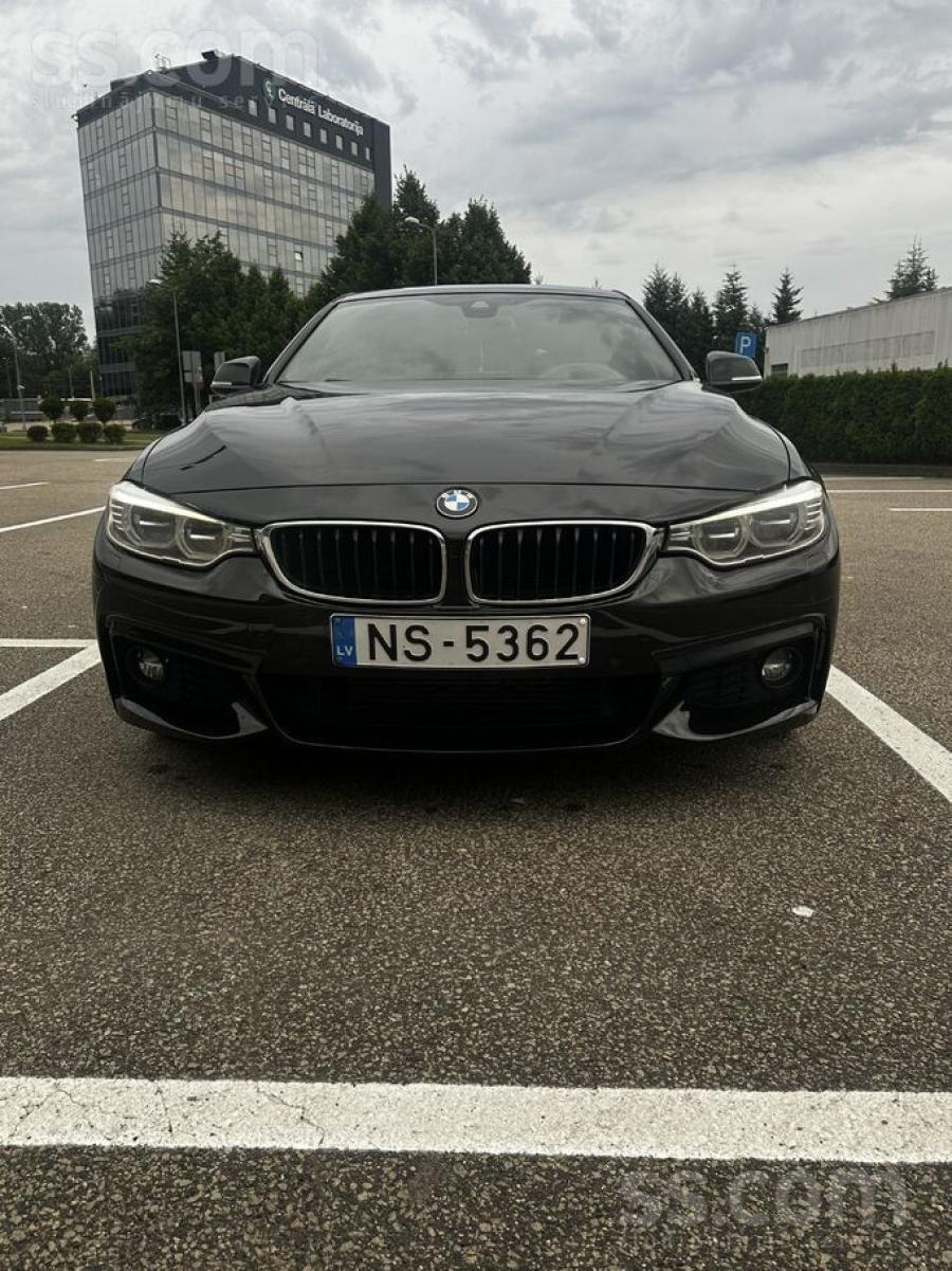 Black BMW 430 2016 in Riga, with an engine capacity of 3.00 L and mileage of 292 thousand km for 18000 €, photo 11 on AUTOMOTO.COM.LV