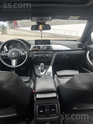 Black BMW 430 2016 in Riga, with an engine capacity of 3.00 L and mileage of 292 thousand km for 18000 €, photo 13 on AUTOMOTO.COM.LV