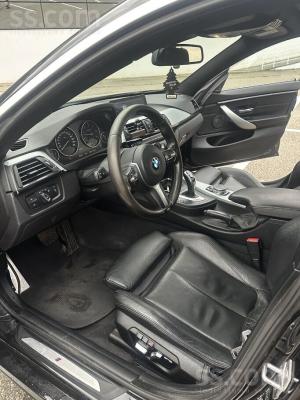 Black BMW 430 2016 in Riga, with an engine capacity of 3.00 L and mileage of 292 thousand km for 18000 €, photo 16 on AUTOMOTO.COM.LV