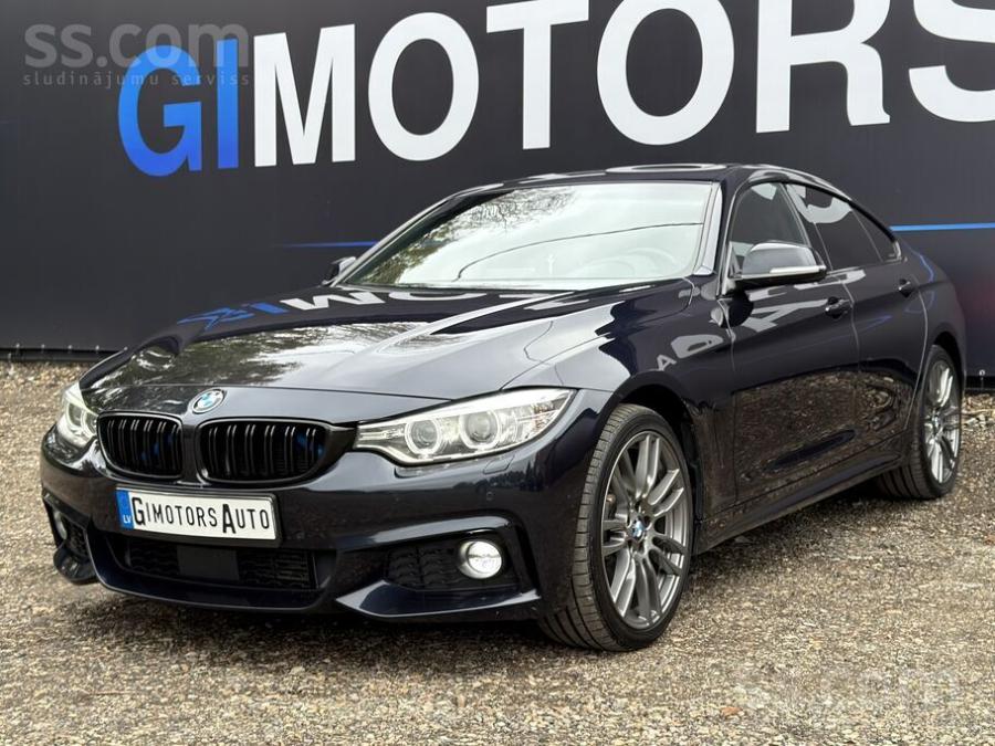 Black BMW 430 2016 in Riga, with an engine capacity of 3.00 L and mileage of 181 thousand km for 17500 €, photo 1 on AUTOMOTO.COM.LV