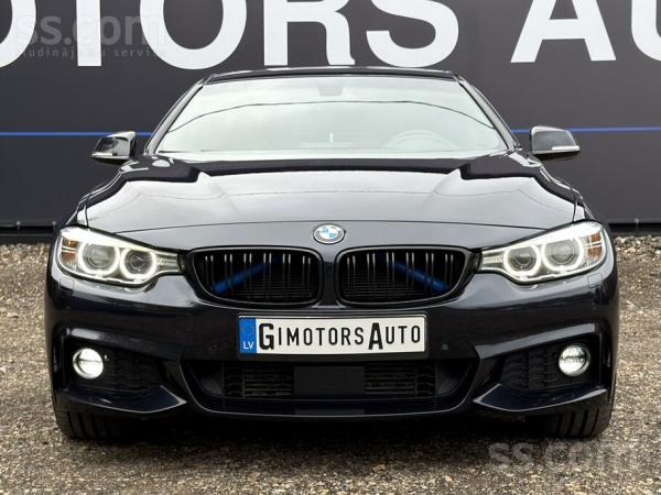 Black BMW 430 2016 in Riga, with an engine capacity of 3.00 L and mileage of 181 thousand km for 17500 €, photo 3 on AUTOMOTO.COM.LV