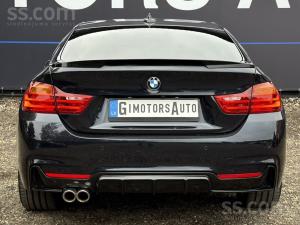 Black BMW 430 2016 in Riga, with an engine capacity of 3.00 L and mileage of 181 thousand km for 17500 €, photo 5 on AUTOMOTO.COM.LV